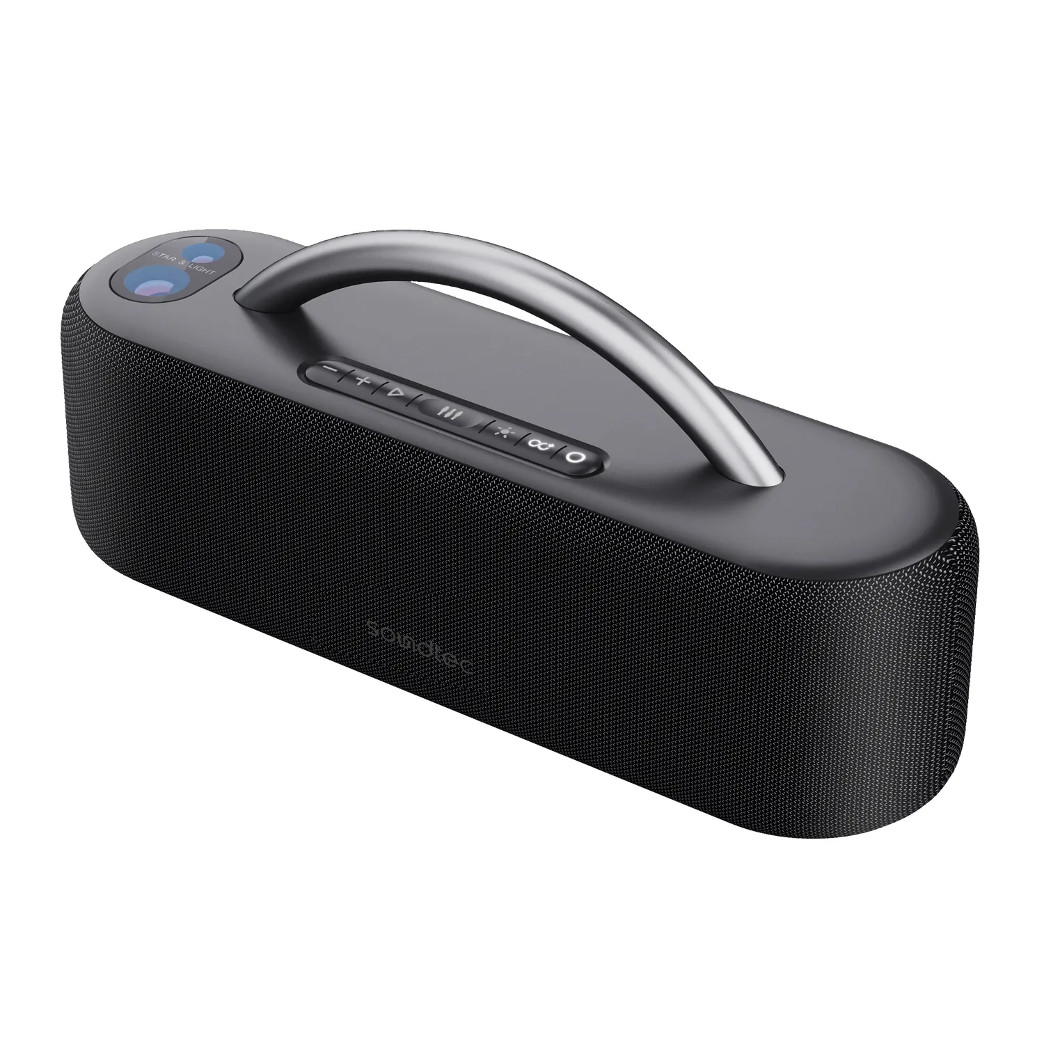 Order Porodo Soundtec Galactic Star Light Portable Speaker 60W - Black ...
